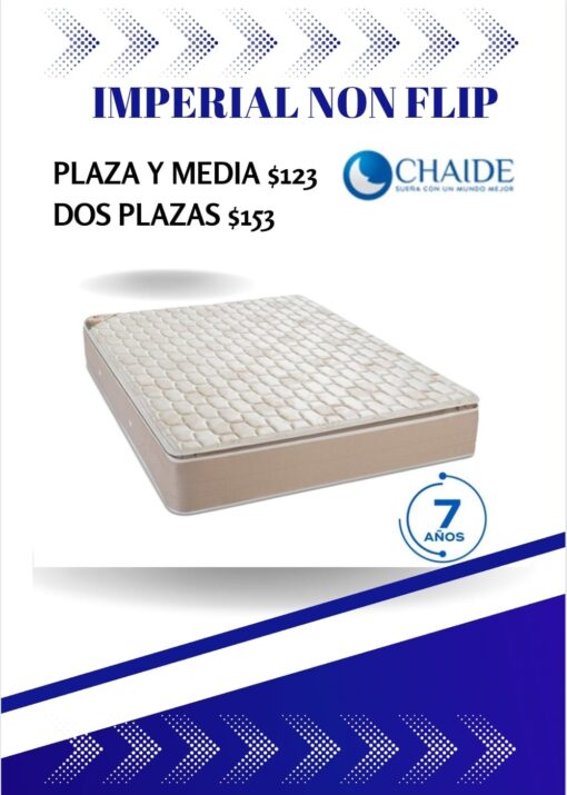 COLCHON CHAIDE Y CHAIDE IMPERIAL NON FLIP