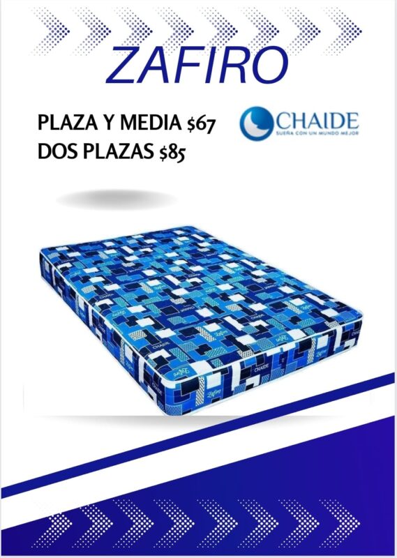 COLCHON CHAIDE Y CHAIDE ZAFIRO 23 CM